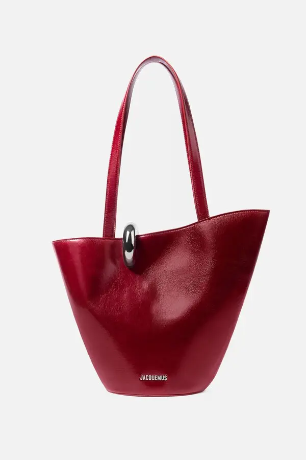 Jacquemus Le Chouchou Collection Le Dolis Moyen Bucket Bag - Red