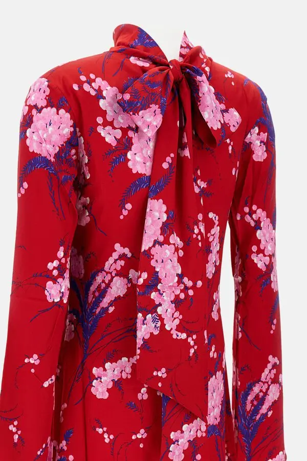 DES_PHEMMES Mini Printed Dress