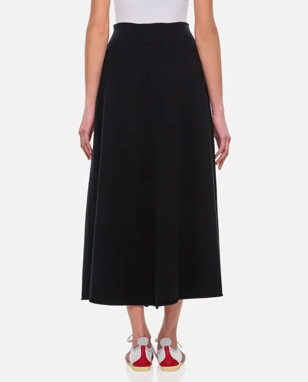 Extreme Cashmere Ease Cashmere Stretch Skirt 2.26 - Black