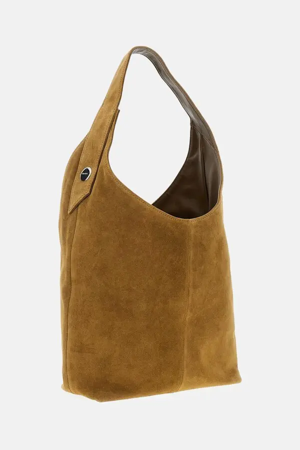MAEDEN Suede Shoulder Bag