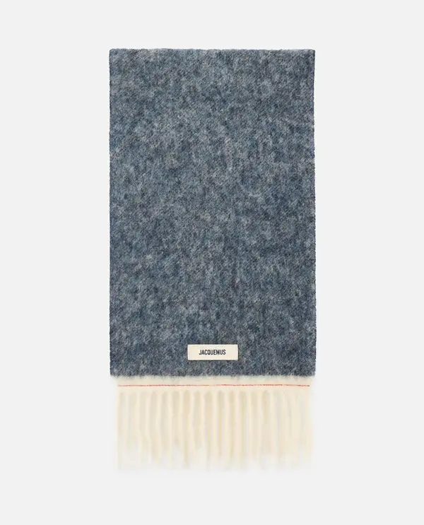 Jacquemus The Carro Scarf - Blue