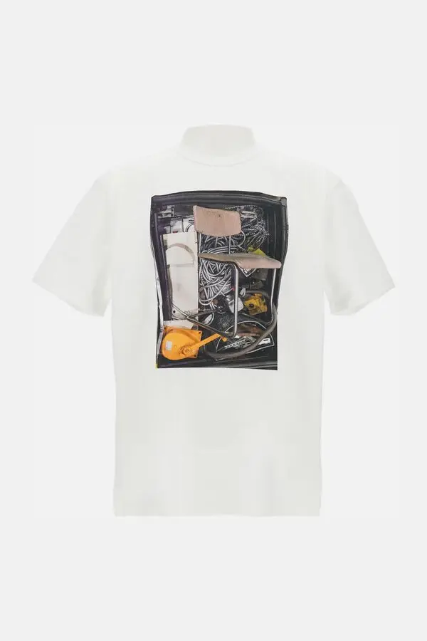 Junya Watanabe Cotton Jersey Thomas Struth - White