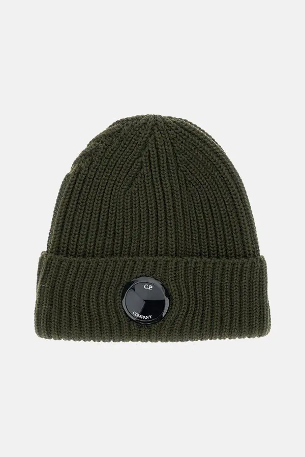 C.P. COMPANY Wool Cap - Green