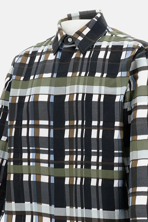 Bottega Veneta Cotton Checkered Shirt