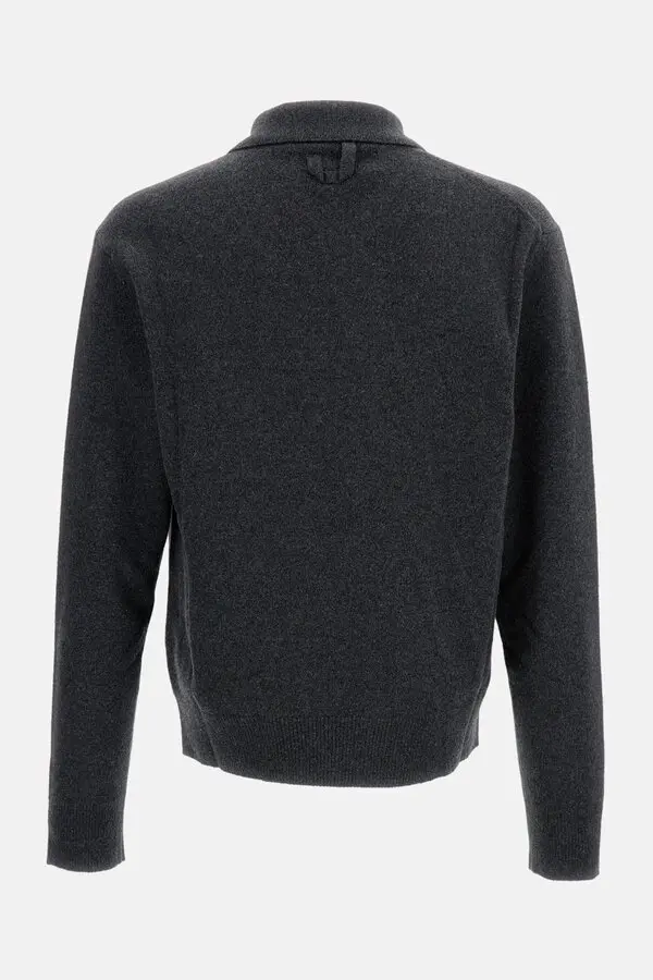 Jacquemus Cardigan La Maille Cuadro - Grey
