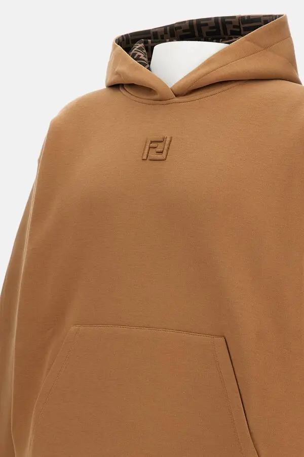 Fendi Hoodie With Ff Logo