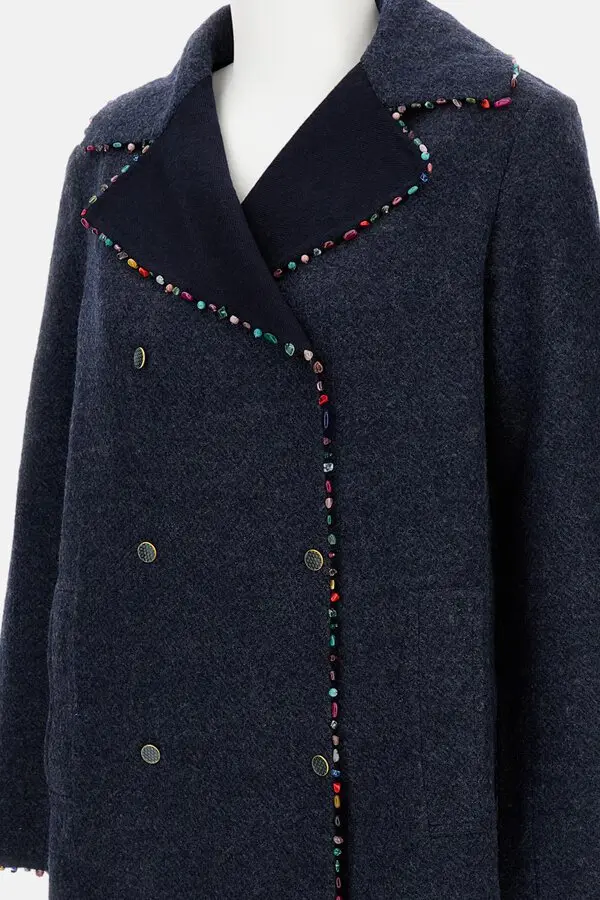 Pero Wool Double-breasted Coat