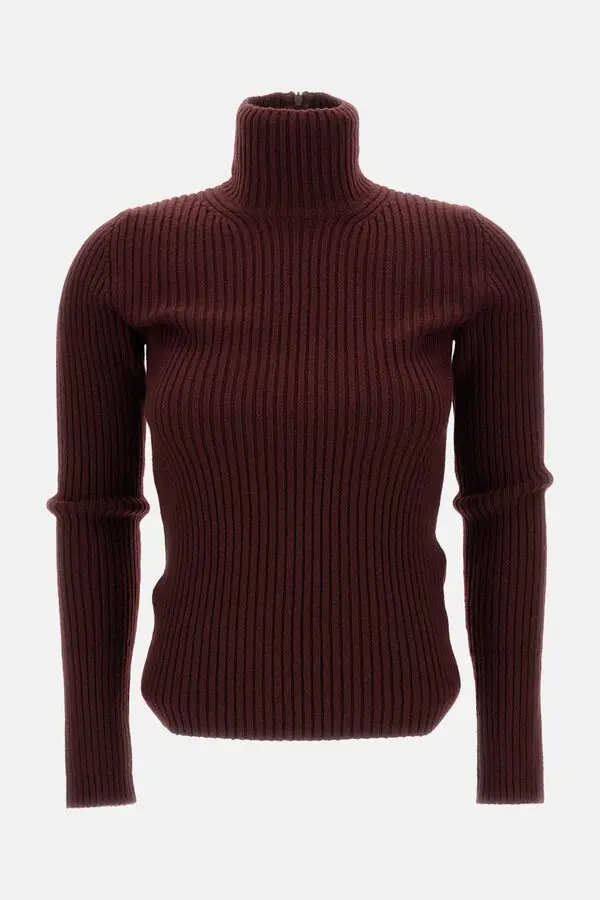 Max Mara Aral Turtleneck Sweater - Red
