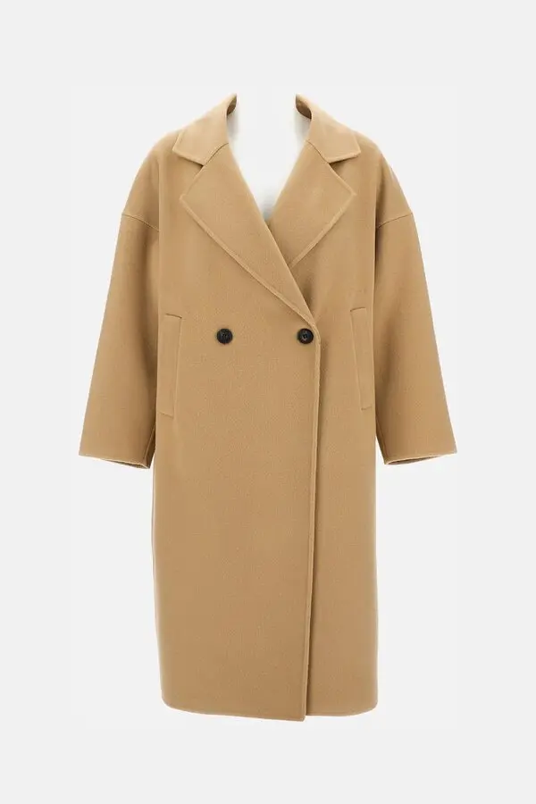 AFTERCOAT Long Wool-blend Coat