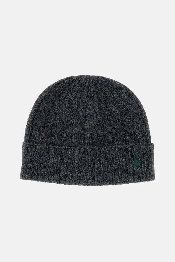 Ralph Lauren Wool Beanie - Grey