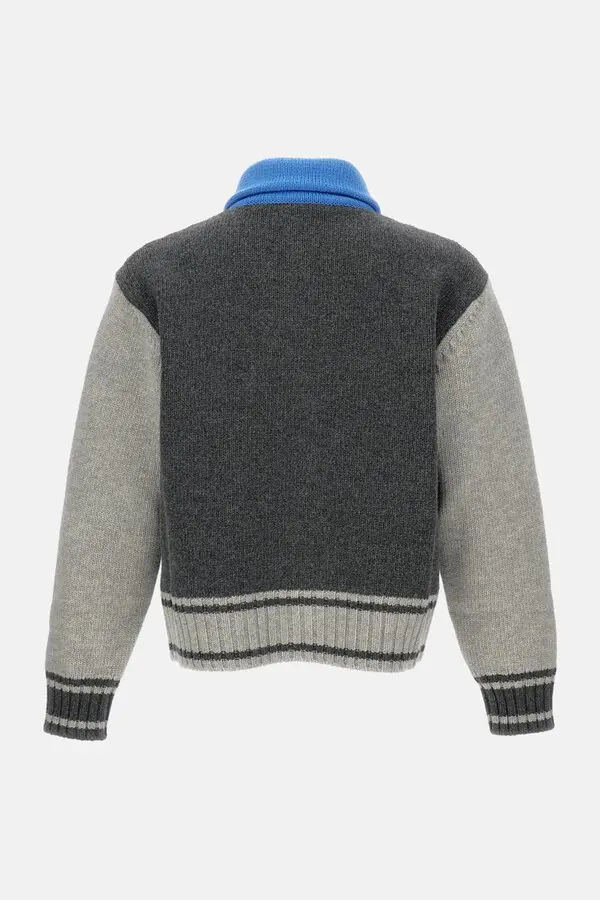 Bottega Veneta Wool Cardigan With Zip