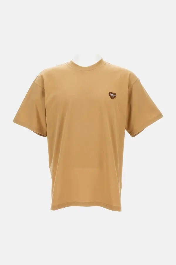 Carhartt Work In Progress T-shirt S/s Heart Iihartt - Brown