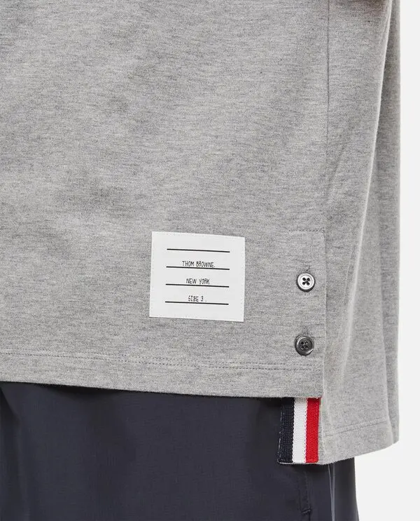 Thom Browne Cotton T-shirt Rwb Pocket