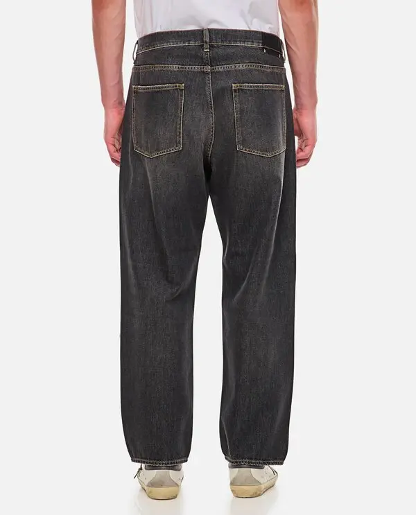 GOLDEN GOOSE Cory Loose Skate Denim Pants - Grey