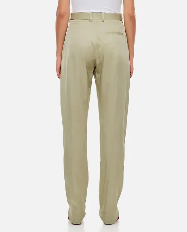 Bottega Veneta Straight-cut Viscose Trousers