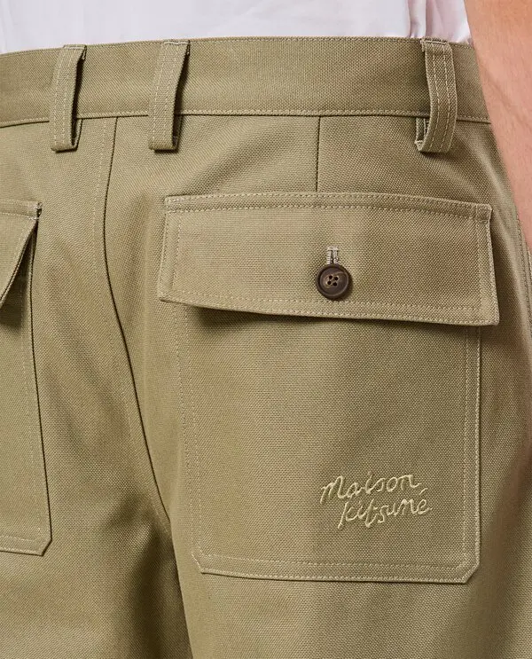 Maison Kitsuné Trousers With Pockets