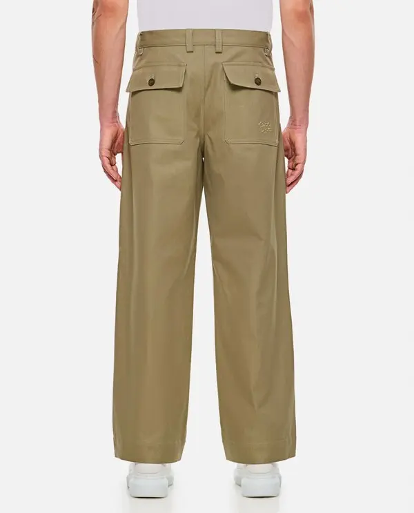 Maison Kitsuné Trousers With Pockets