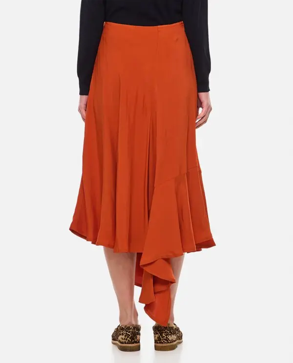 Colville Midi Volant Skirt