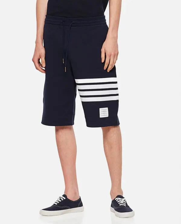 Thom Browne Sweatshorts With 4-bar Stripe