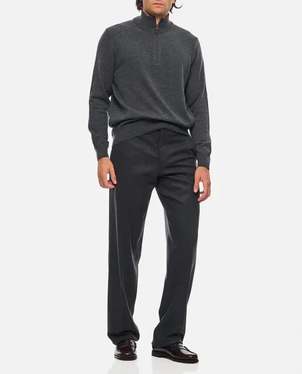 Fendi Cashmere Straight Trousers