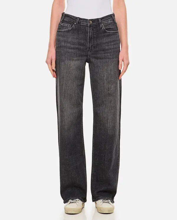 Ag High-rise Wide-leg Jeans