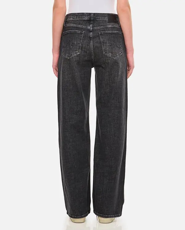 Ag High-rise Wide-leg Jeans