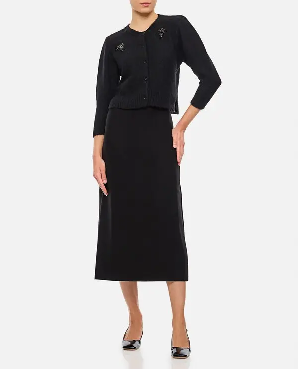 Gabriela Hearst Wolff Midi Skirt