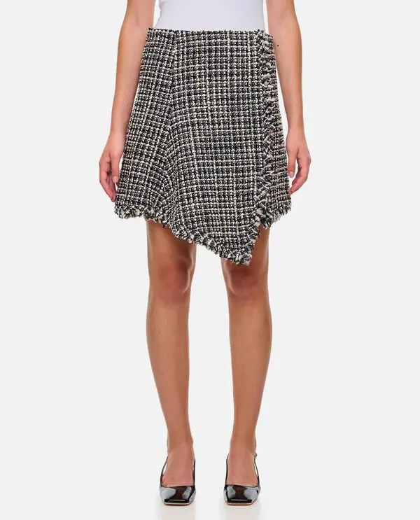 Sacai Tweed Knee-length Skirt