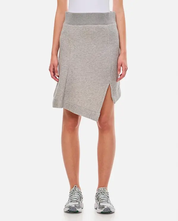 Sacai Asymmetric Mini Skirt With Slit