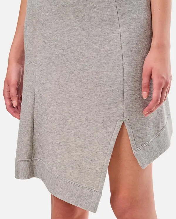 Sacai Asymmetric Mini Skirt With Slit