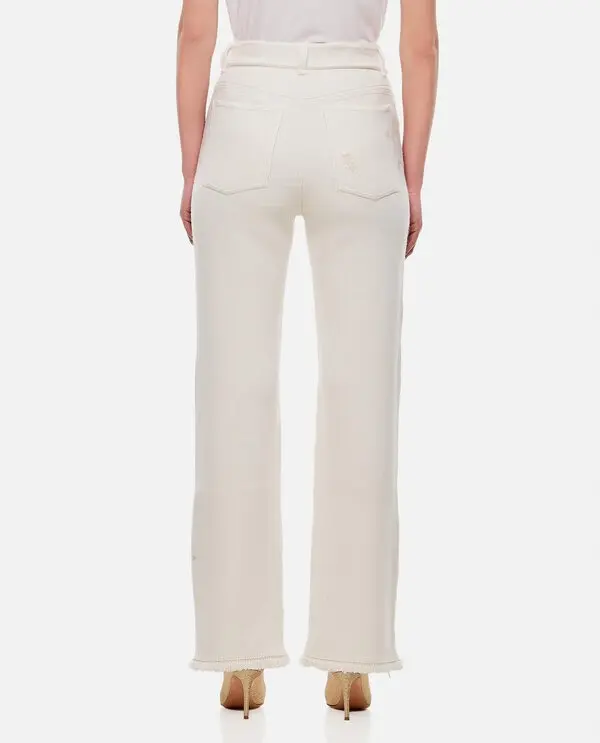 BARRIE Cashmere Straight Pants