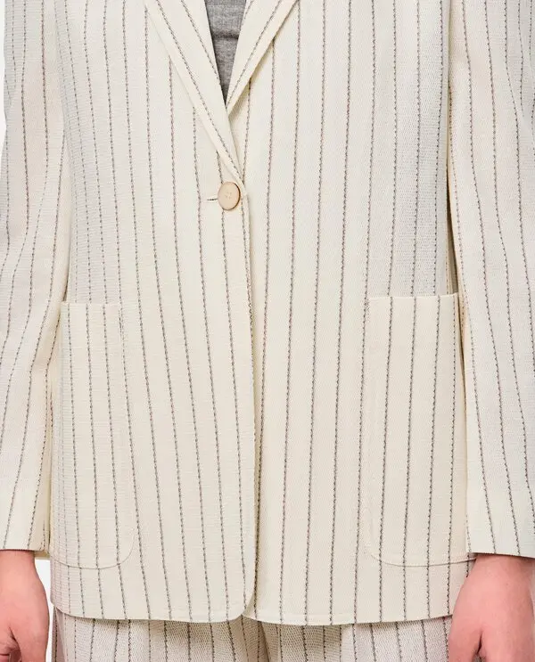 Max Mara Jady Striped Blazer
