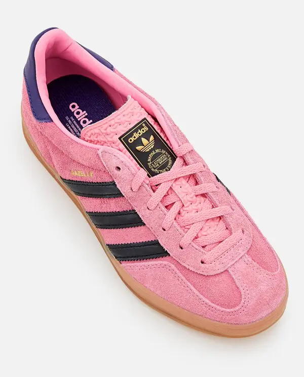 adidas gazelle silver green womens adidas Originals Girl's Gazelle Trainers main image 0