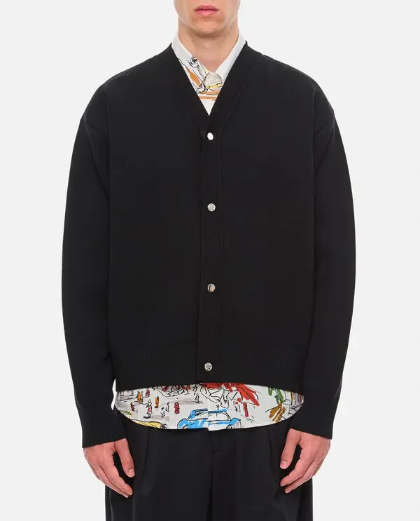Jacquemus The Buttoned Cardigan - Black
