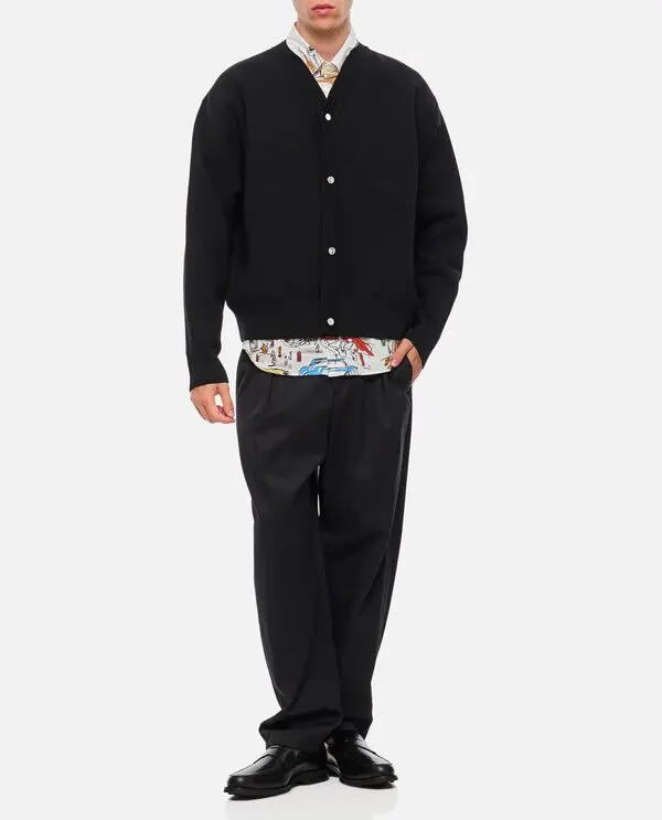 Jacquemus The Buttoned Cardigan - Black
