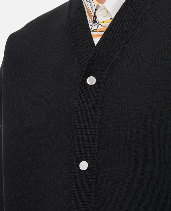 Jacquemus The Buttoned Cardigan - Black