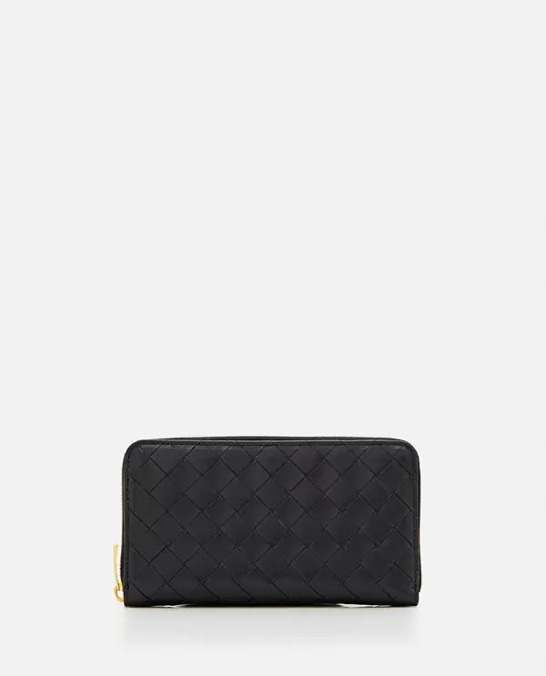 Bottega Veneta Woven Wallet - Black