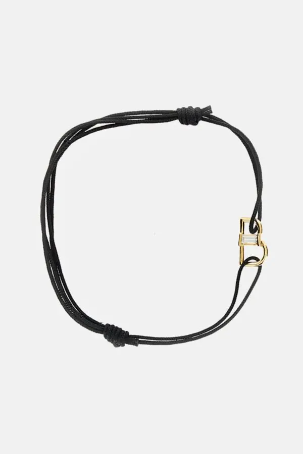 ALIITA Letter B Bracelet - Black