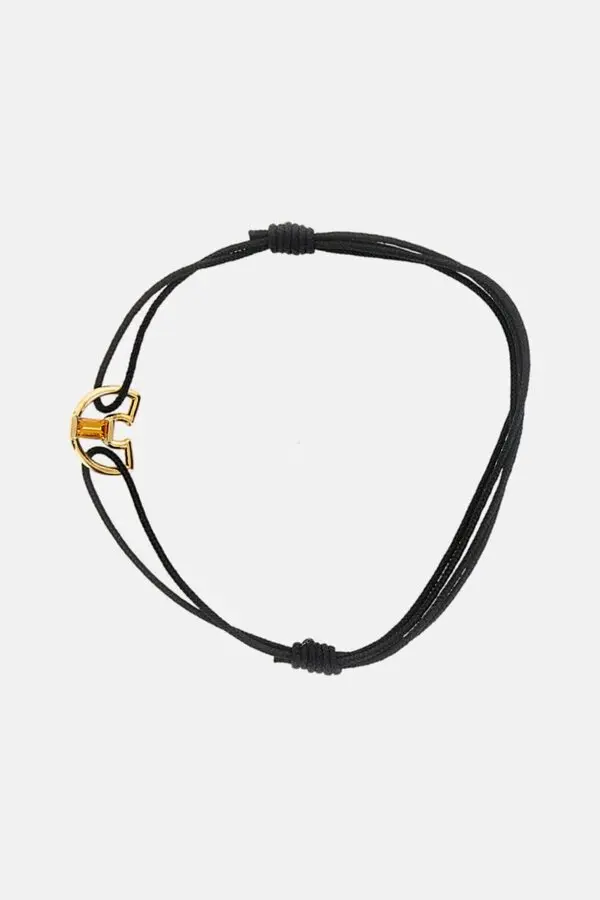 ALIITA Lettera C Bracelet - Black