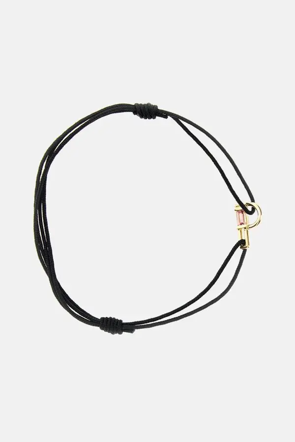ALIITA Letter 'p' Bracelet - Black