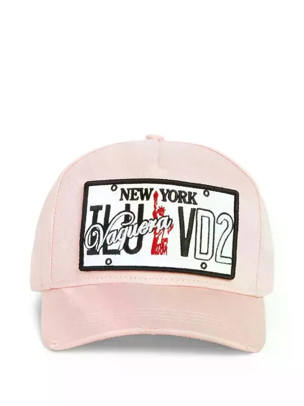 Dsquared2 Vaquera Baseball Cap - Pink