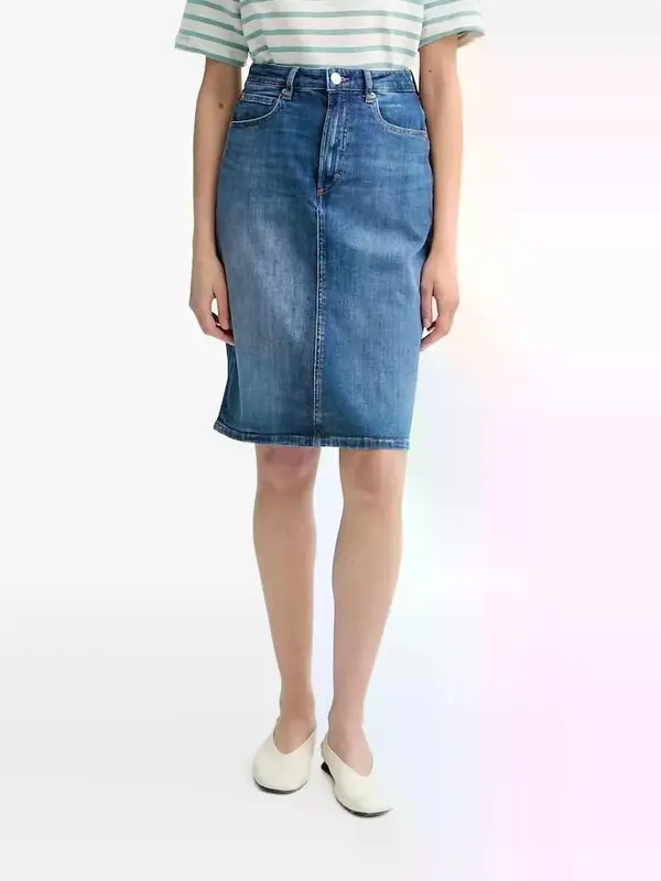 Marc O'polo Denim Midi Skirt