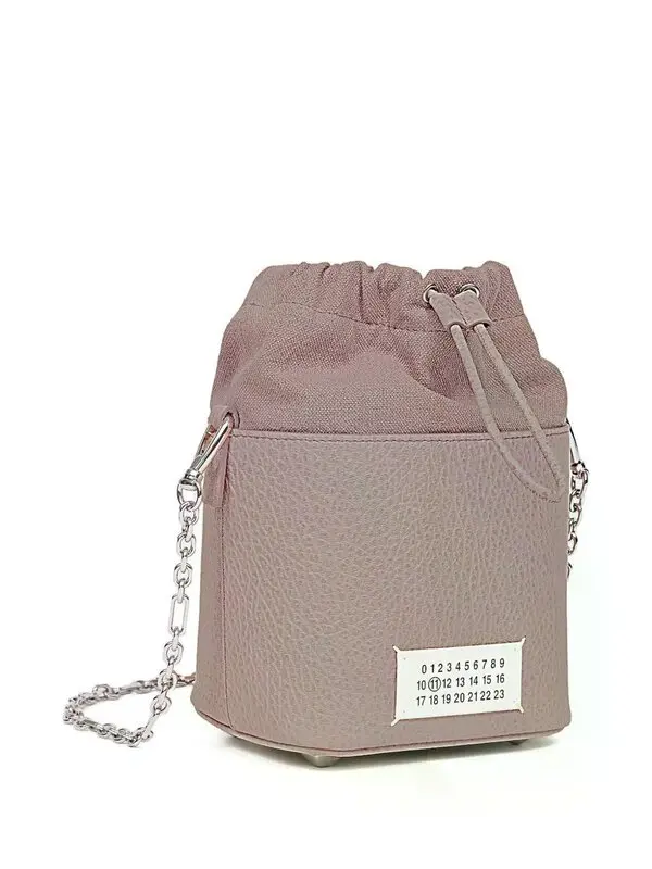 MAISON MARGIELA Small 5ac Drawstring Bucket Bag - Brown