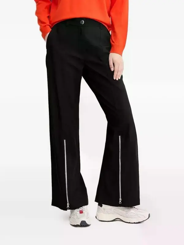 Sisley Zip-detail Trousers