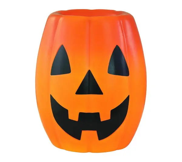 MR. HALLOWEEN 18in Jack-o-lantern Blow Mold Candy Bowl - One-color