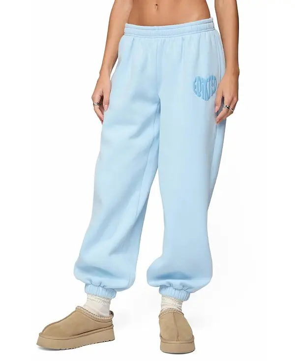 EDIKTED Major Love Sweatpants - Light-blue