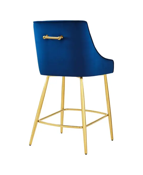 MODWAY Discern Performance Velvet Counter Stool