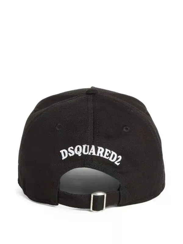 Dsquared2 Vaquera Baseball Cap - Black