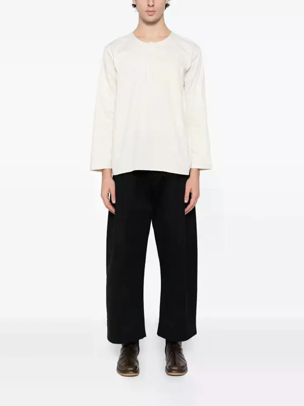 Paul Harnden M-Grandpa Shirt In Neutrals - 56% Off | Editorialist