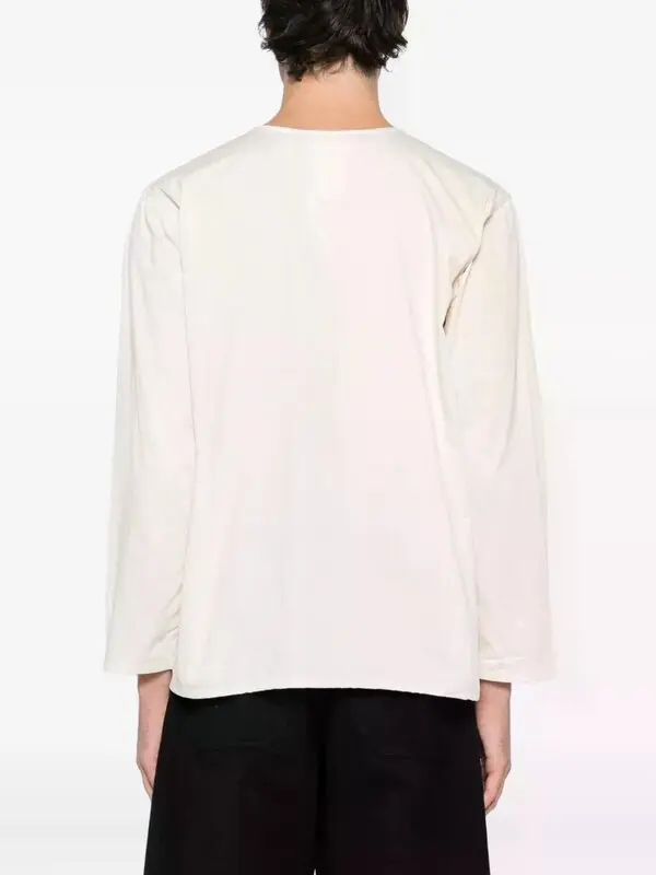 Paul Harnden M-Grandpa Shirt In Neutrals - 56% Off | Editorialist